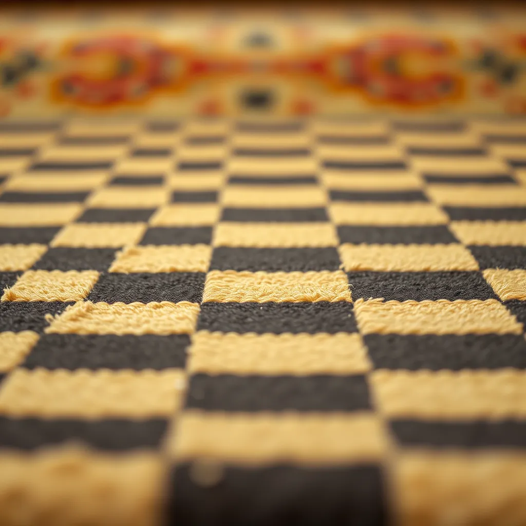 Exploring the Checkered Flag Carpet: Design and Culture