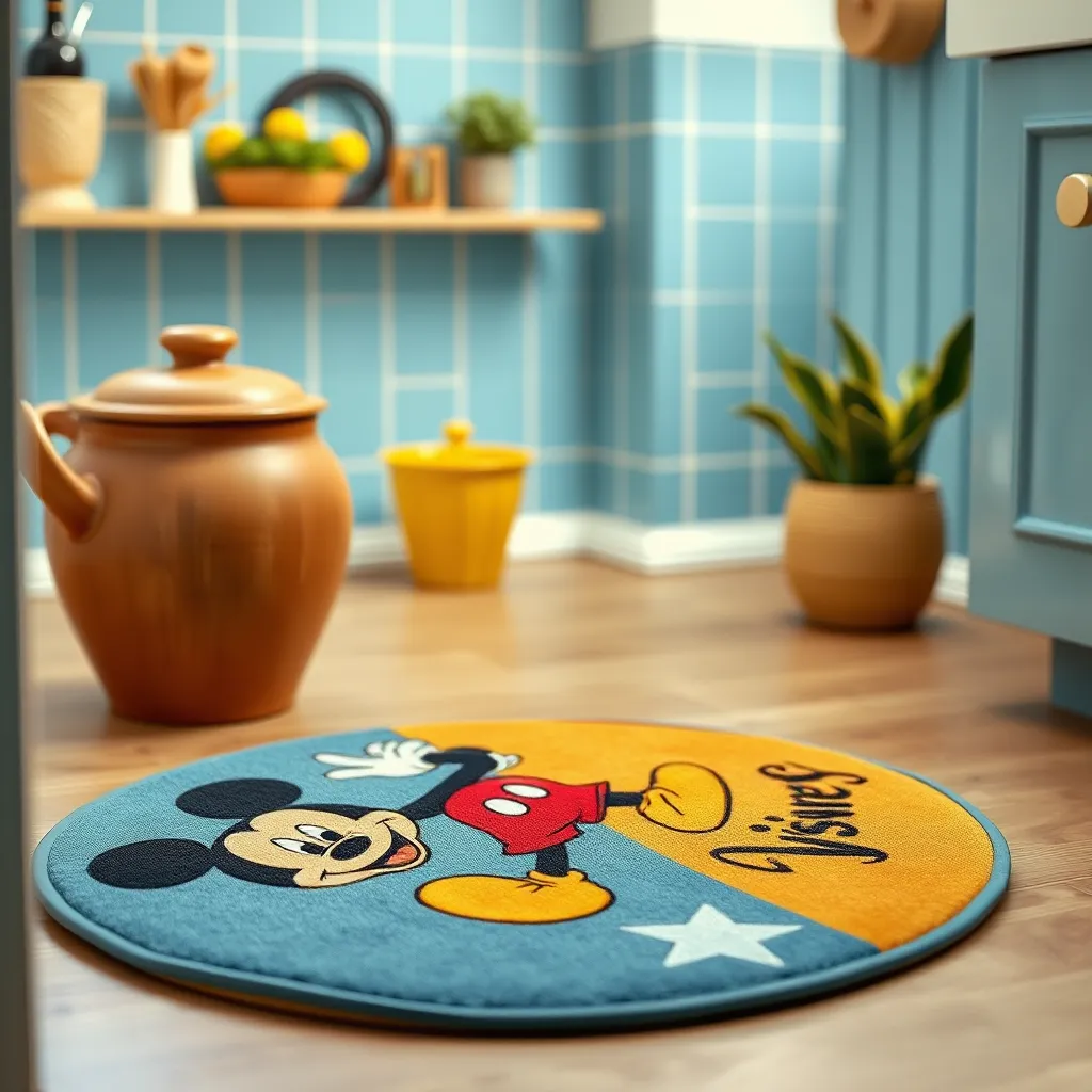 Discovering the Charm of Disney Anti-Fatigue Kitchen Mats