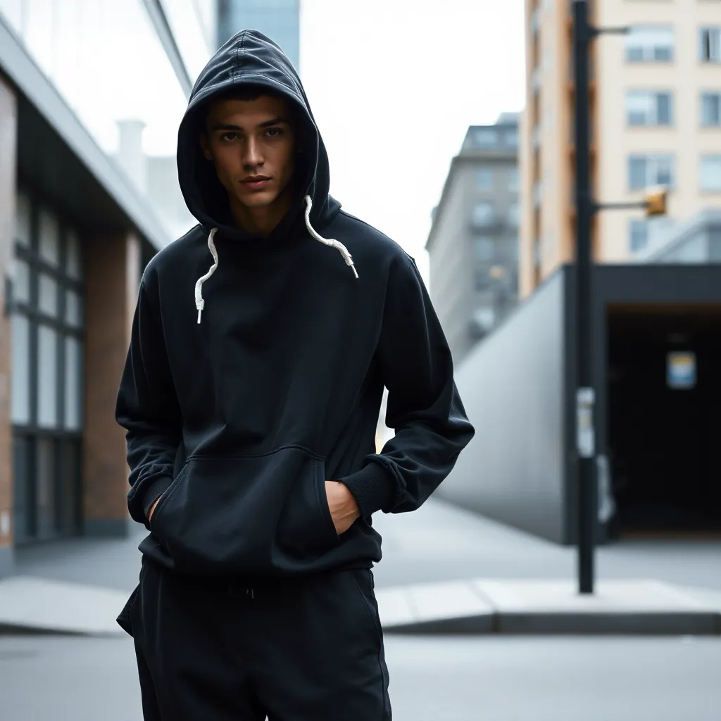 The Appeal of Men’s Asymmetrical Hoodies in Fashion