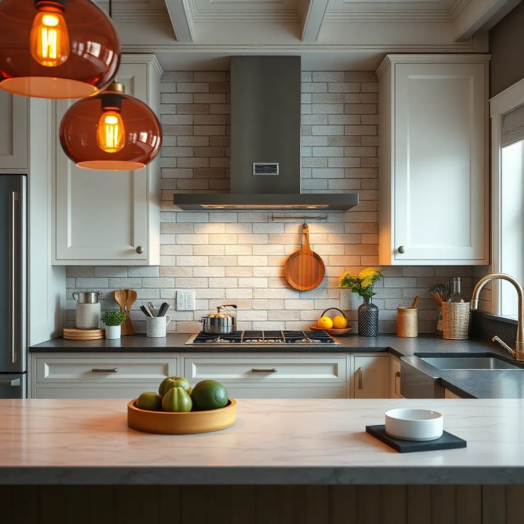 Impact of Peel and Stick 3D Brick Backsplash