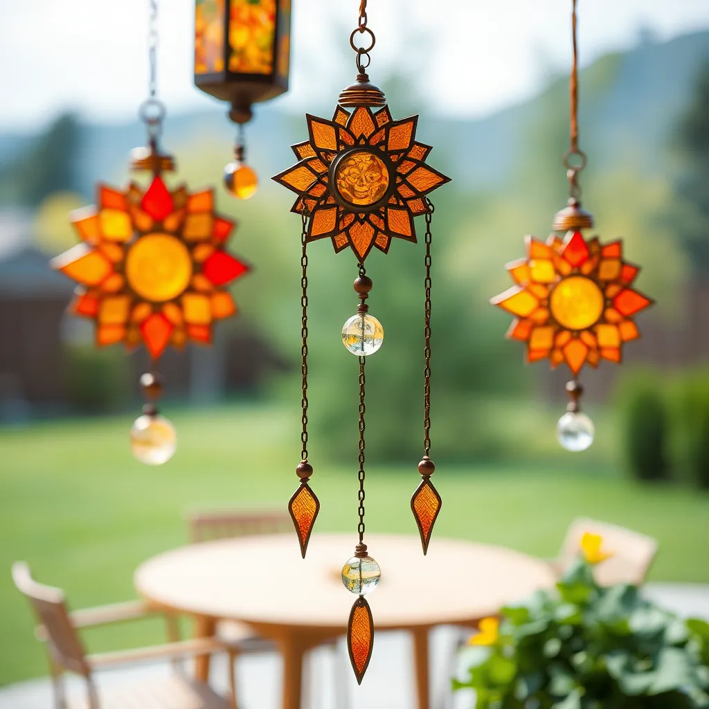 Enhance Your Outdoors with Hanging Suncatchers