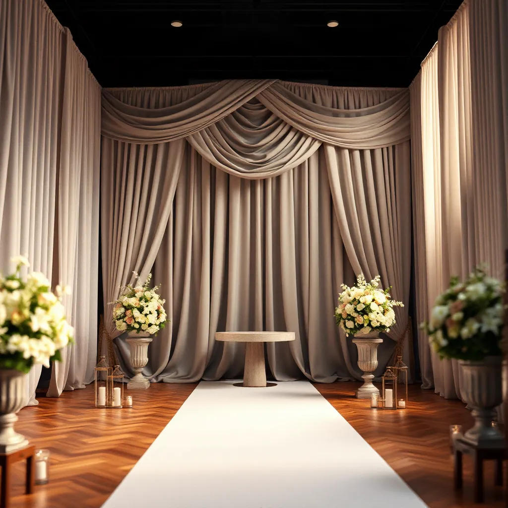 Exploring Wedding Drape Backdrops: A Comprehensive Guide