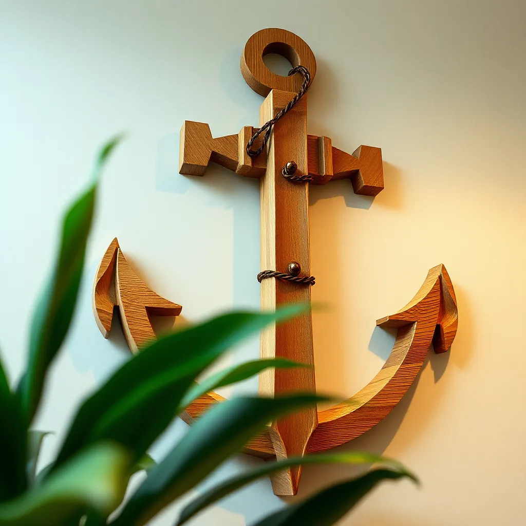 Wooden Anchor Decor: Bringing Nautical Style Home