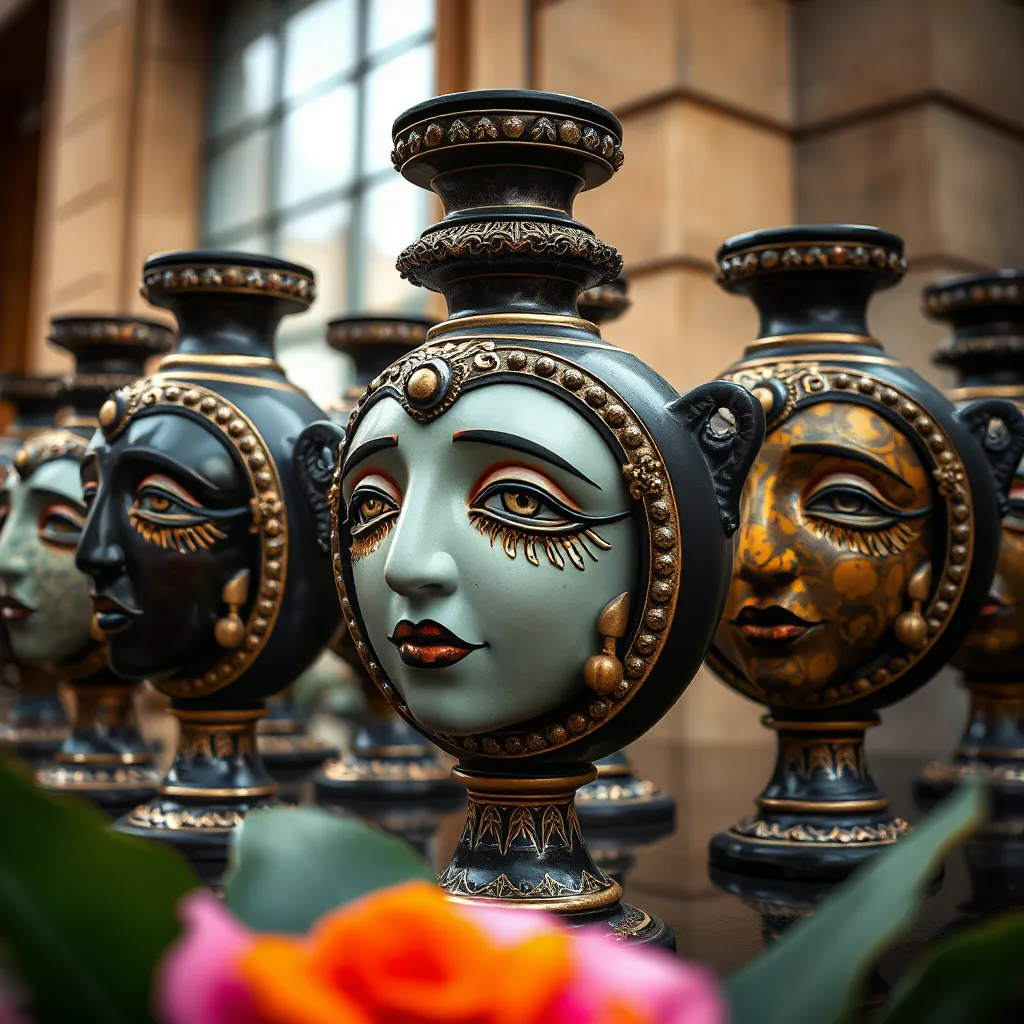Exploring Half Face Vases: Art and Identity