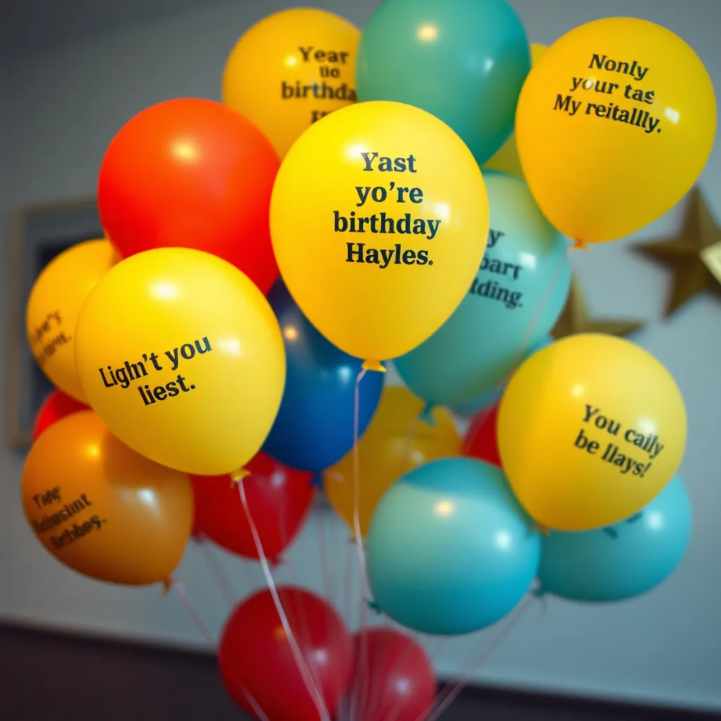 Humorous Ideas for Unique Birthday Party Decorations