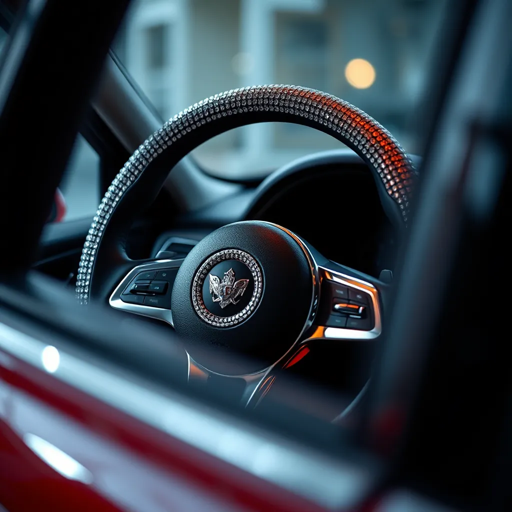 Exploring Rhinestone Steering Wheel Covers: Style Meets Function