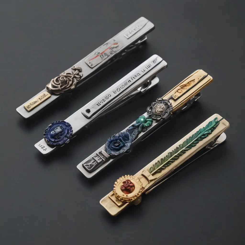 The Role of Personalised Tie Clips in Modern Men's Fashion