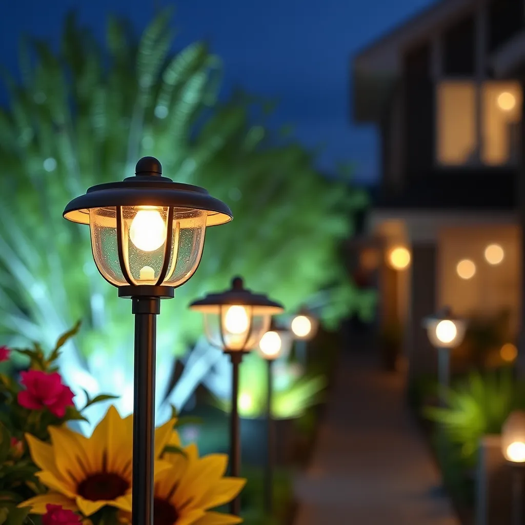 Exploring Color Changing Solar Path Lights