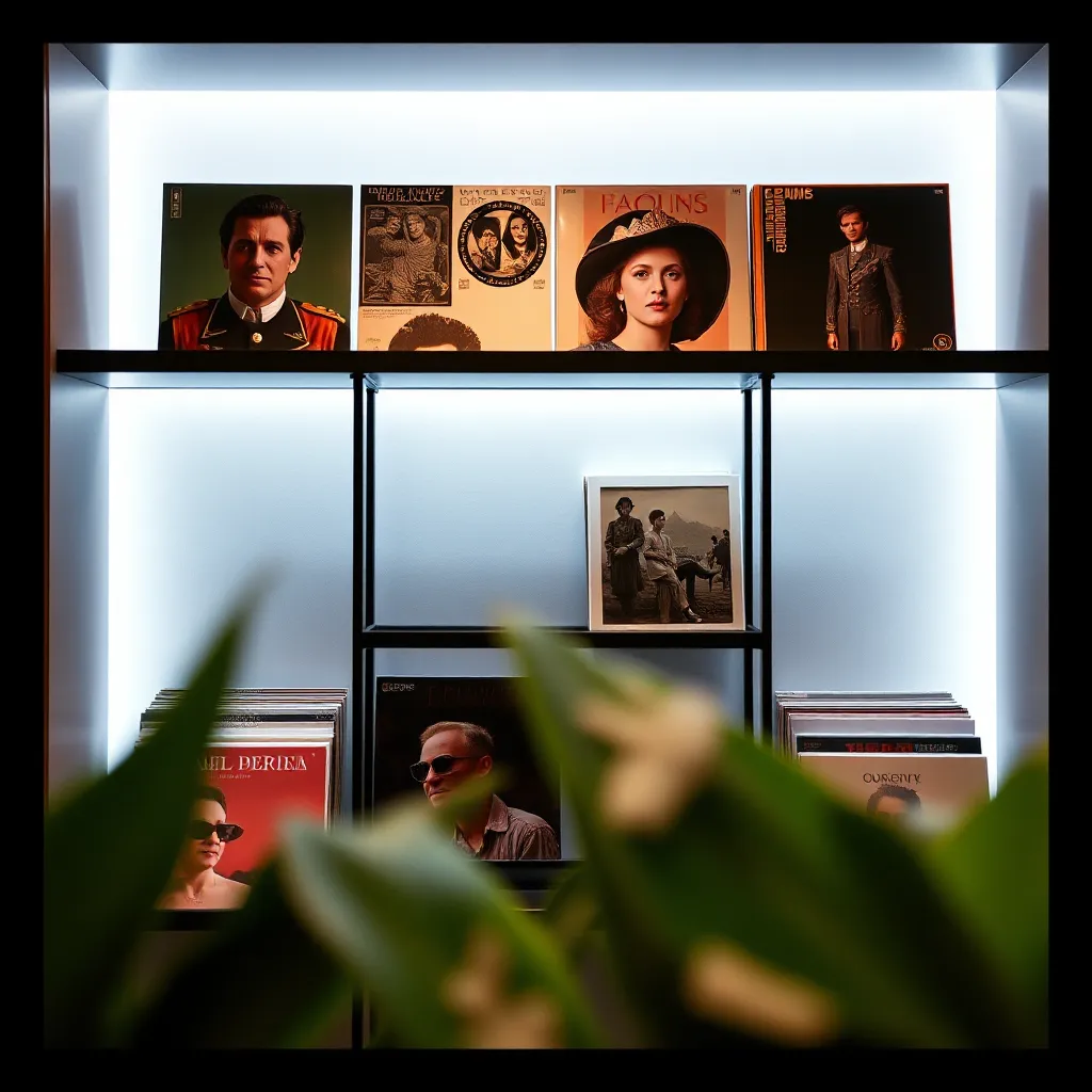 Exploring Vinyl Album Display Shelves: Style and Function